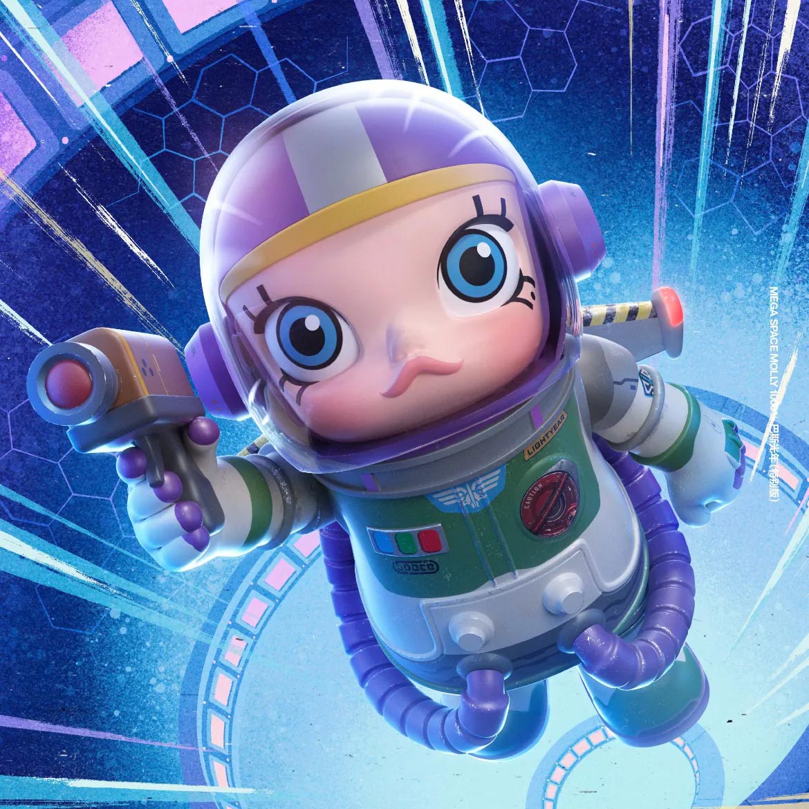 ONEONELITE - MEGA SPACE MOLLY 400%巴斯光年