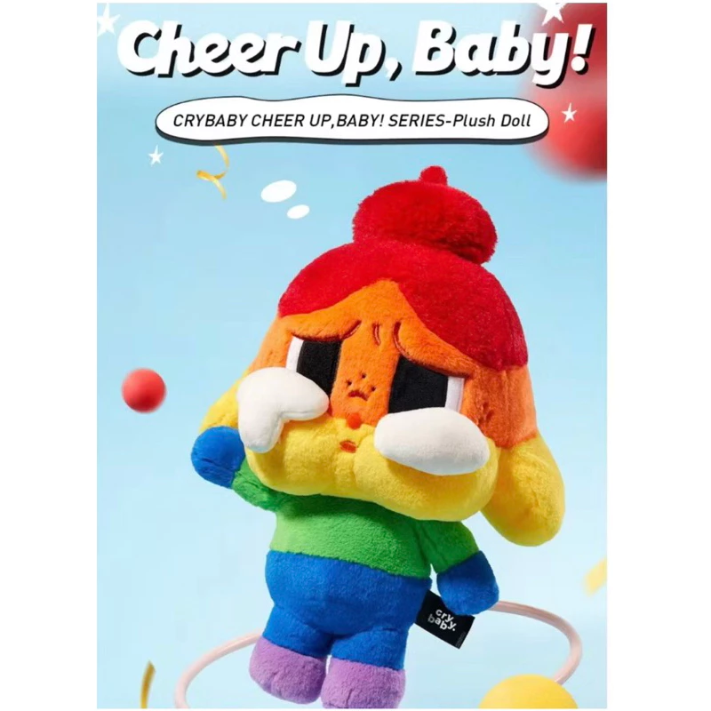 ONEONELITE - 彩虹哭娃 Plush Doll大娃-約30cm