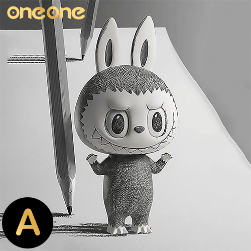 oneone玩玩::《爽抽樂》-2 LABUBU素描400%★無最後賞|好好選物