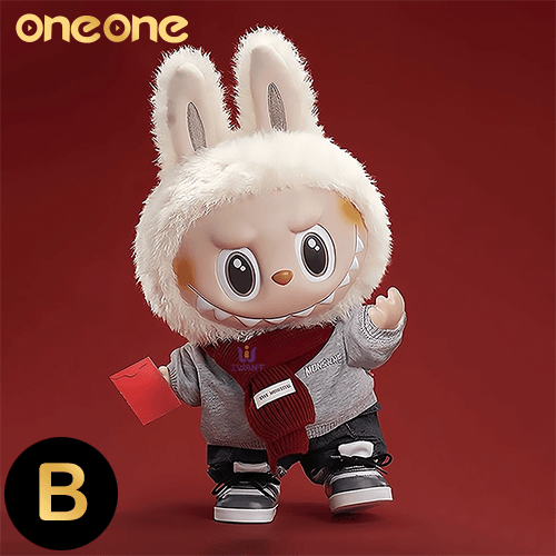 oneone玩玩::《爽抽樂》LABUBU新年款兩隻大滿足