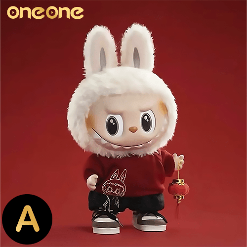 oneone玩玩::《爽抽樂》LABUBU新年款兩隻大滿足|壞蛋玩具